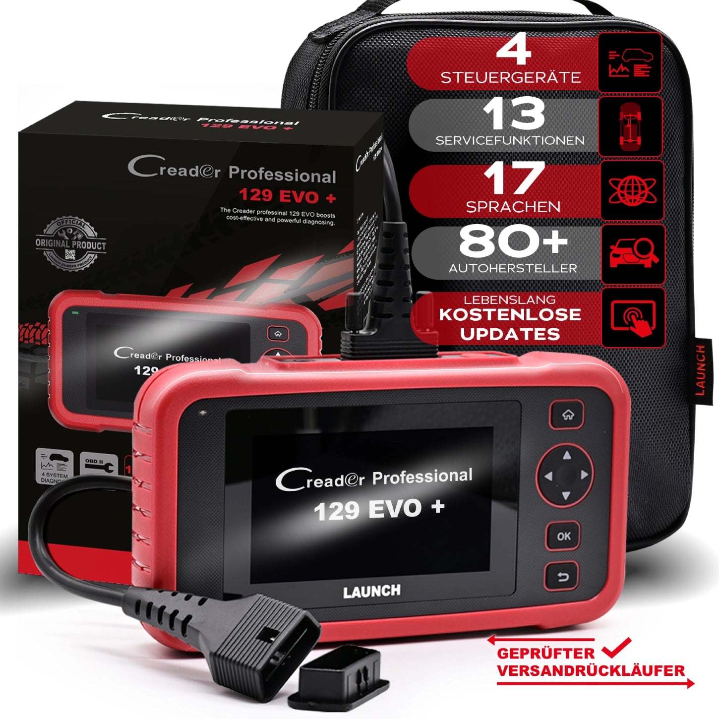 CRP 129 EVO+ - Rückläufer – LAUNCH Europe Shop