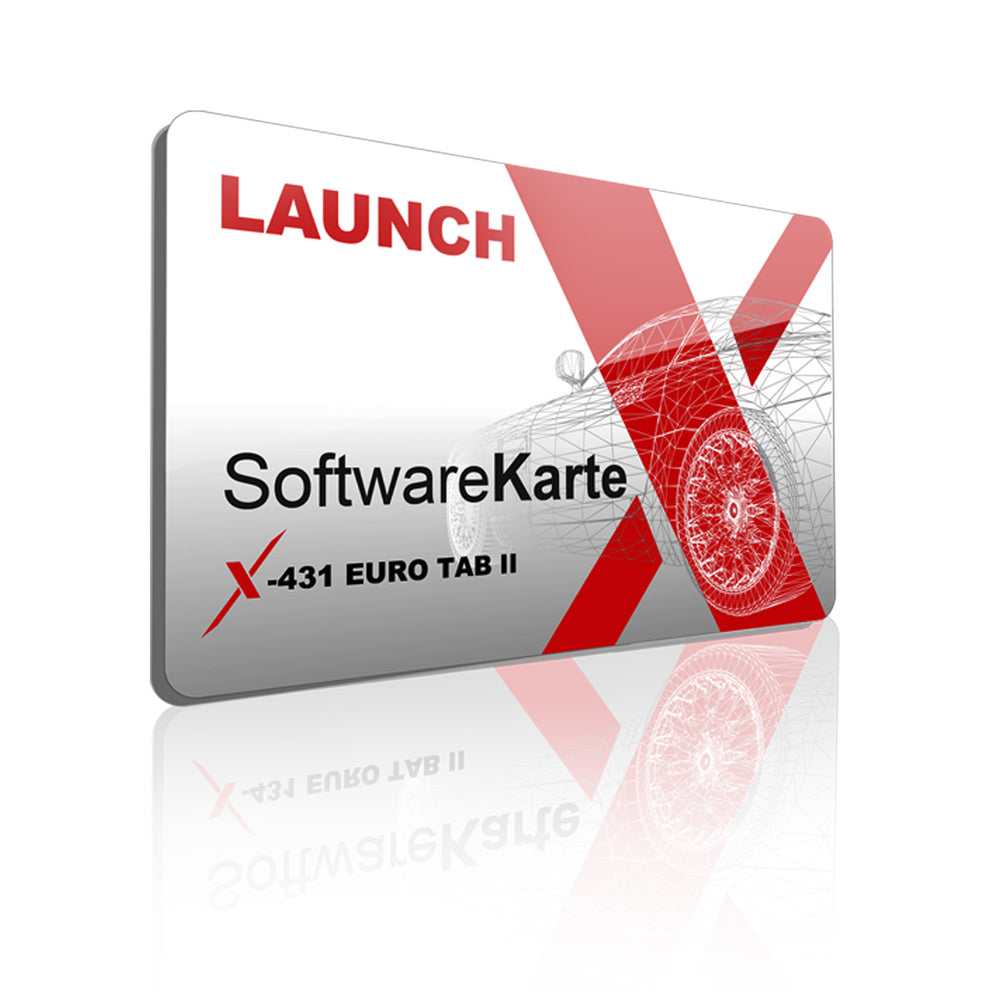 X-431 EURO TAB II Software Update Card | 1 Year – LAUNCH Europe Shop